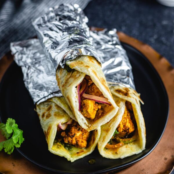 Kolkata Kathi Roll (Chicken) - Mukhorochak